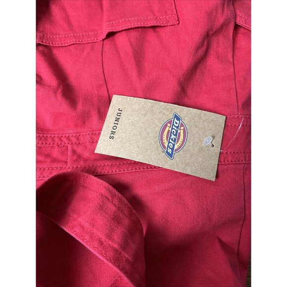 Dickies | Skirts | Dickies Red Denim Skirtall Skirt Overalls Cargo ...